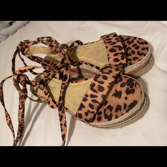 krush since 1970 | Shoes | Krush Platform Cheetah Wedges | Poshmark